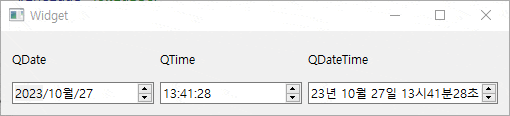 [Qt] QDateEdit, QTimeEdit, QDateTimeEdit – Keep Going