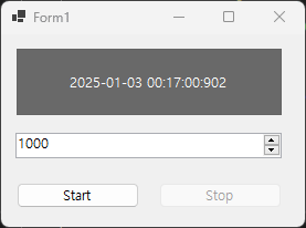 [WinForm] 타이머 사용하기 – System.Windows.Forms.Timer – Keep Going